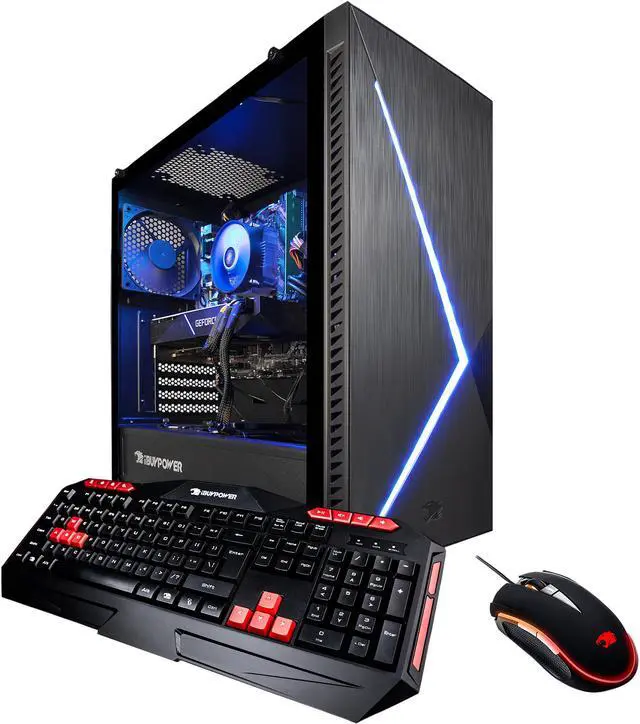 iBUYPOWER Gaming Desktop 094A Intel Core i7-2600 8GB DDR4 240GB SSD ...