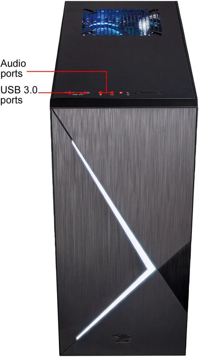 iBUYPOWER Gaming Desktop 094A Intel Core i7-2600 8GB DDR4 240GB SSD ...