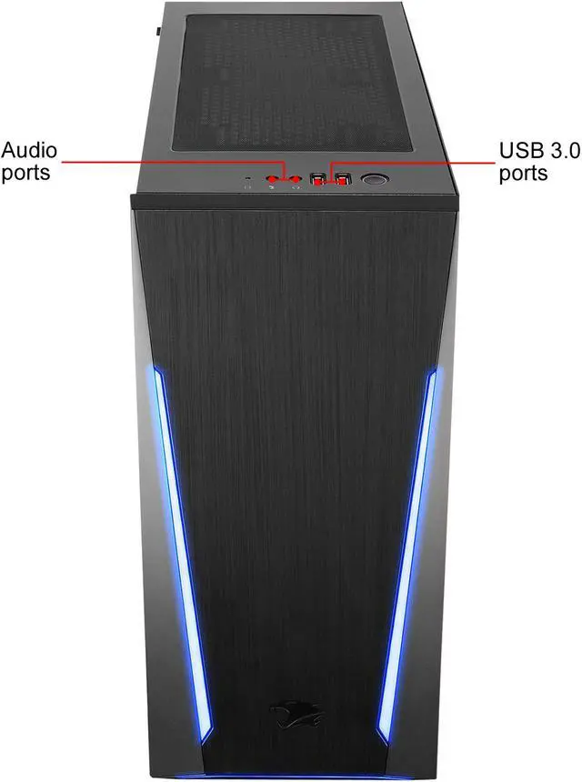 iBUYPOWER Gaming Desktop 099A AMD Ryzen 3 1200 8GB DDR4 240GB SSD ...