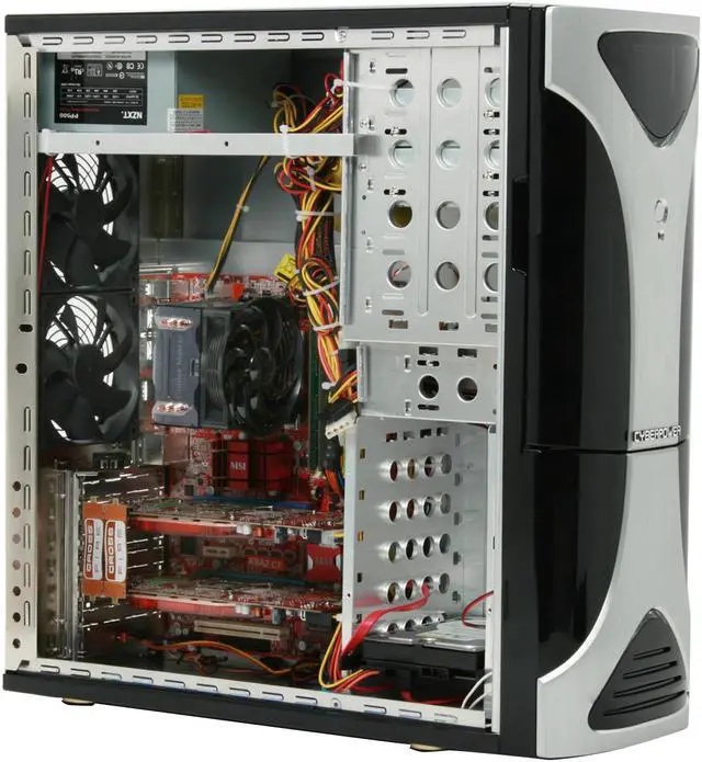 CyberpowerPC Desktop PC Gamer Ultra CrossFire 8500 AMD Phenom X4 9500 ...