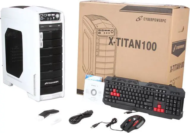 CyberpowerPC Desktop PC Gamer Ultra 2199 AMD FX-Series FX-4350 4GB DDR3 ...