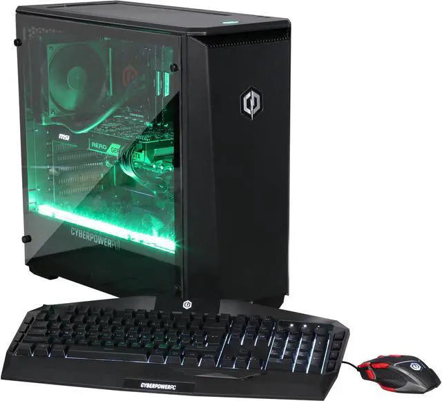 Open Box: CyberpowerPC Desktop Computer Gamer Panzer VR Pro 3350 AMD ...