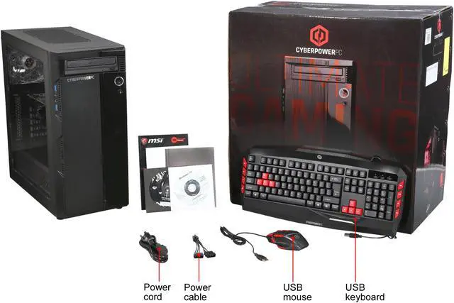 CyberpowerPC Battlebox Essential Desktop Computer Gamer Master 2012 ...