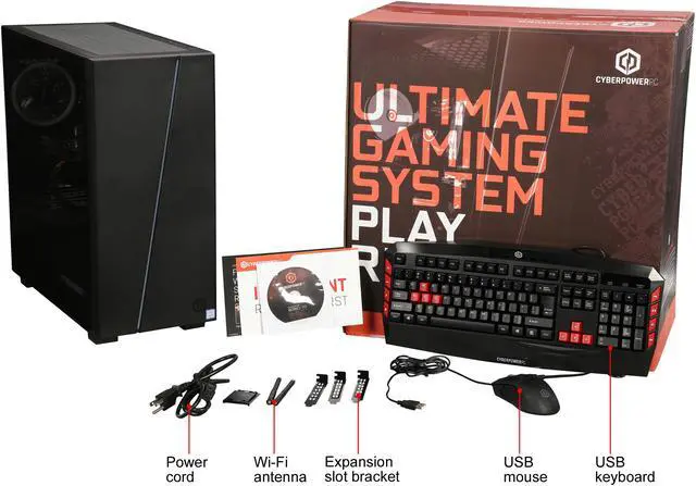 Open Box: CyberpowerPC Gaming Desktop Gamer Xtreme C665X Intel Core i5 ...