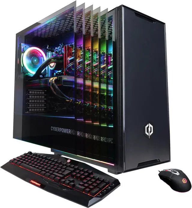 CyberpowerPC Gaming Desktop Gamer Force ET9929 Intel Core i9-9900K 16GB ...