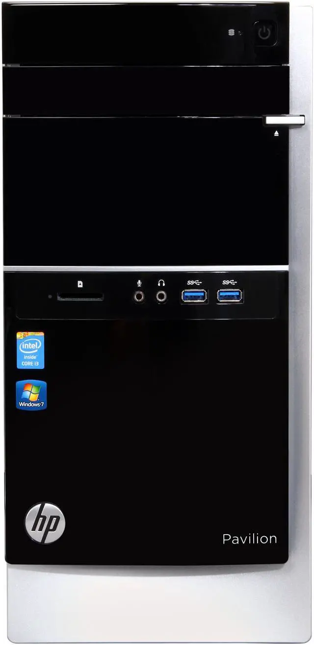 HP Desktop PC Pavilion 500-281 (F3E14AA#ABA) Intel Core i3-4130 4GB ...