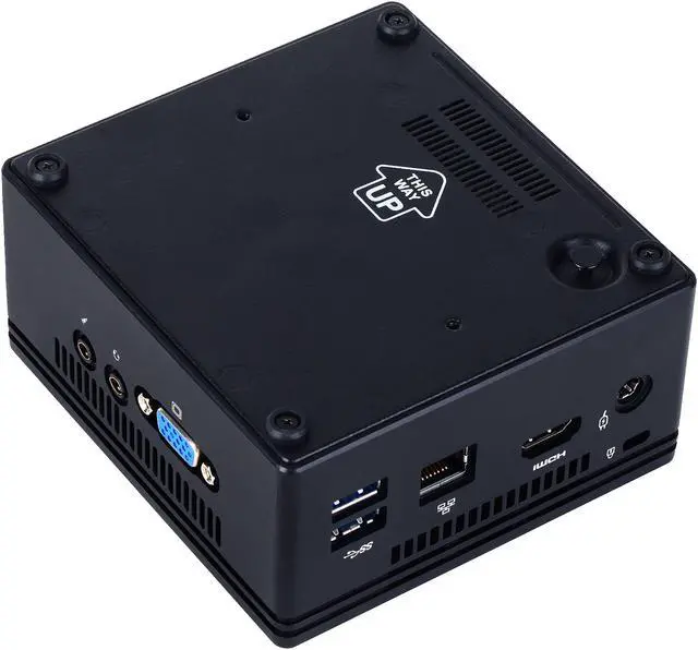 GIGABYTE BRIX GB-BACE-3150-B1-BWUP (rev. 1.0) Black Ultra Compact PC ...