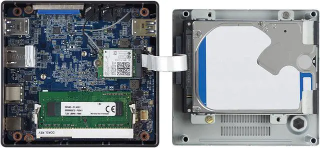 GIGABYTE BRIX GB-BACE-3150-B1-BWUP (rev. 1.0) Black Ultra Compact PC ...