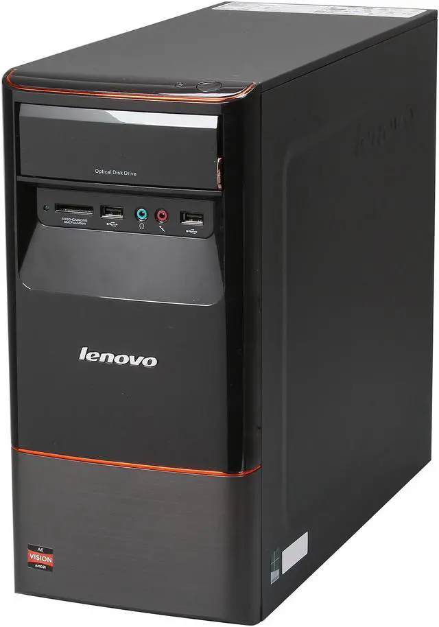 Lenovo Desktop PC H415 (57308959) AMD A6-3650 6GB DDR3 1TB HDD AMD ...