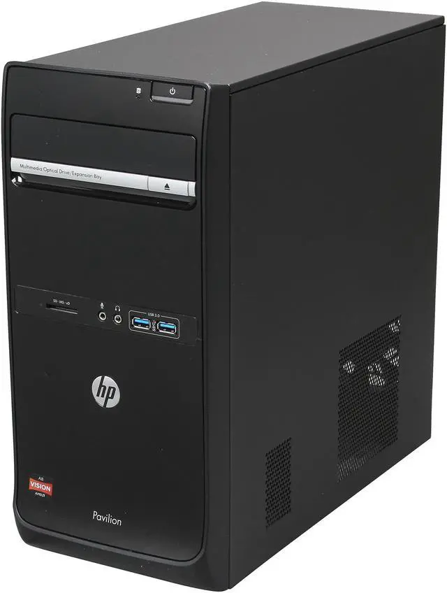 Refurbished: HP Desktop PC Pavilion p6-2427c (H2M38AAR#ABA) AMD A8-5500 ...
