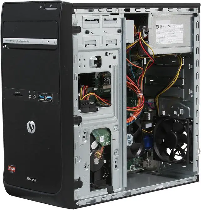 Refurbished: HP Desktop PC Pavilion p6-2427c (H2M38AAR#ABA) AMD A8-5500 ...