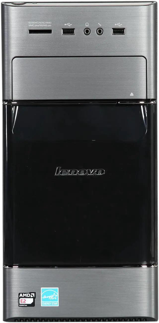 Lenovo Desktop PC H515 57323776 AMD E2-3800 4GB DDR3 1TB HDD AMD Radeon HD 8280 Windows 8.1 ...