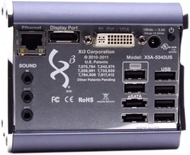 Xi3 Corporation Desktop PC X5A 902-0007-000 1.80GHz 2GB 128GB HDD ...