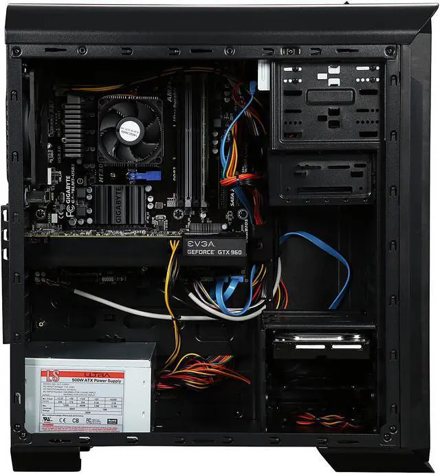 CybertronPC Desktop Computer Rhodium GTX960 (Green) AMD FX-Series FX ...