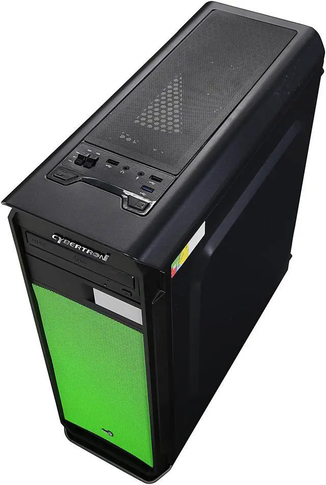 CybertronPC Desktop Computer Rhodium GTX960 (Green) AMD FX-Series FX ...