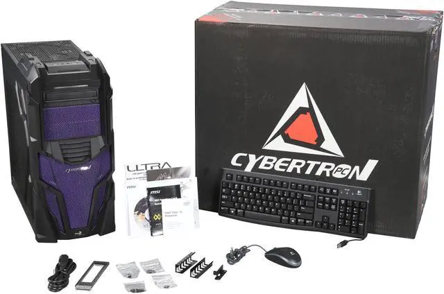 Open Box: CybertronPC Desktop PC Shockwave-XM1070 Intel Core i5-6500 ...