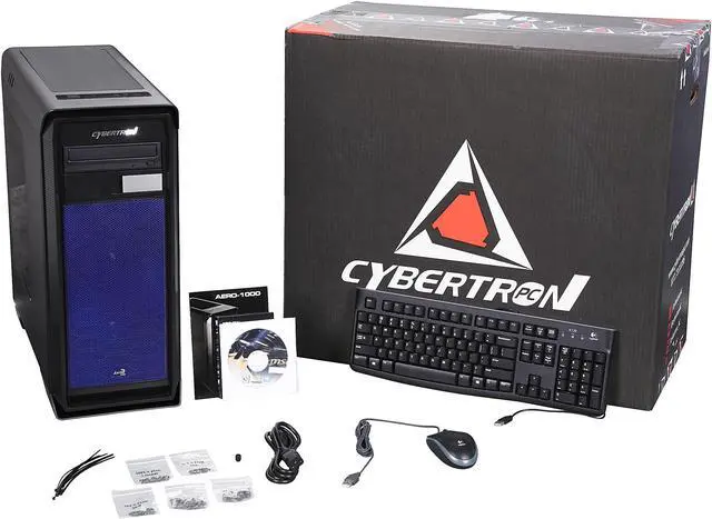 CybertronPC Desktop PC Titanium-1070 Intel Core i7-6700 32GB DDR4 1TB ...
