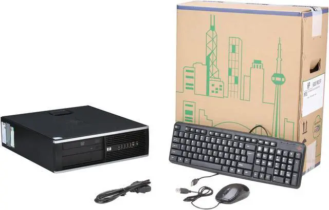 Refurbished: HP Compaq Desktop PC 6000 Pro Intel Pentium E6500 2GB DDR3 ...