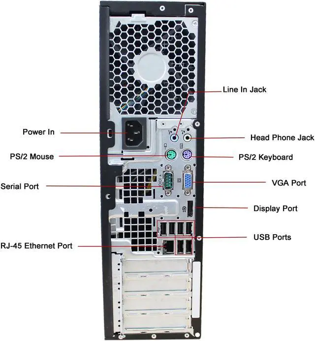Refurbished: HP Compaq Desktop PC 6000 Pro Intel Pentium E6500 2GB DDR3 ...