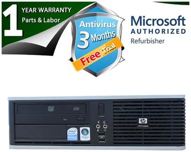 Refurbished: HP Desktop Computer DC5800 Intel Core 2 Quad Q8200 4GB ...