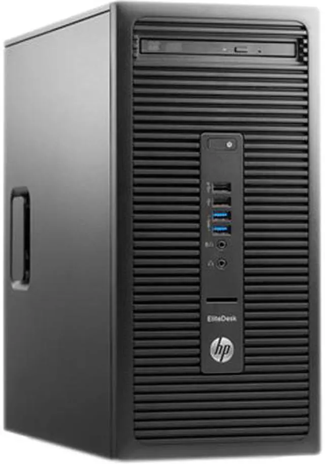 HP Desktop Computer EliteDesk 705 G2 (P0D58UT#ABA) AMD A10 PRO-8750B 8GB DDR3 1TB HDD Windows 7 ...