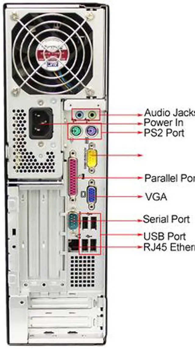 Refurbished: HP Desktop Computer RP5700 Intel Core 2 Duo E6400 4GB DDR2 ...