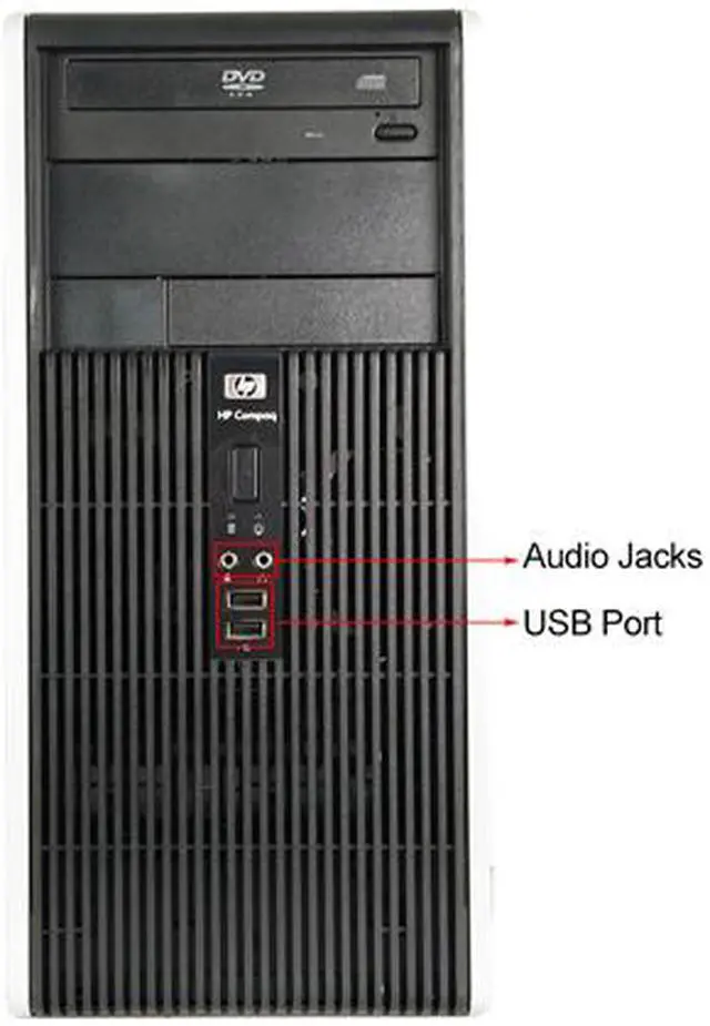 Refurbished: HP Desktop Computer DC5700 Intel Pentium E2160 4GB DDR2 ...
