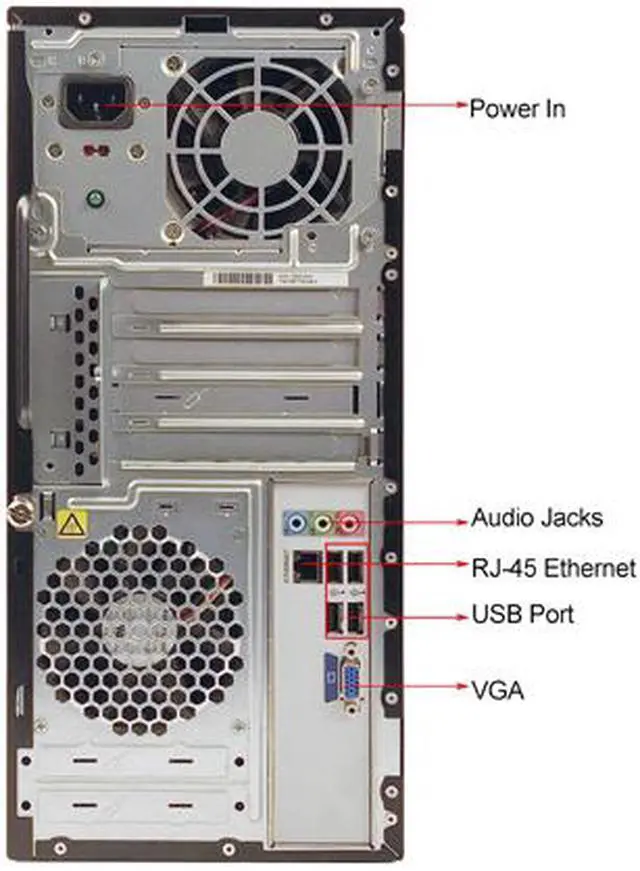 Refurbished: HP Desktop Computer 505B AMD Athlon II X2 255 8GB DDR3 1TB ...