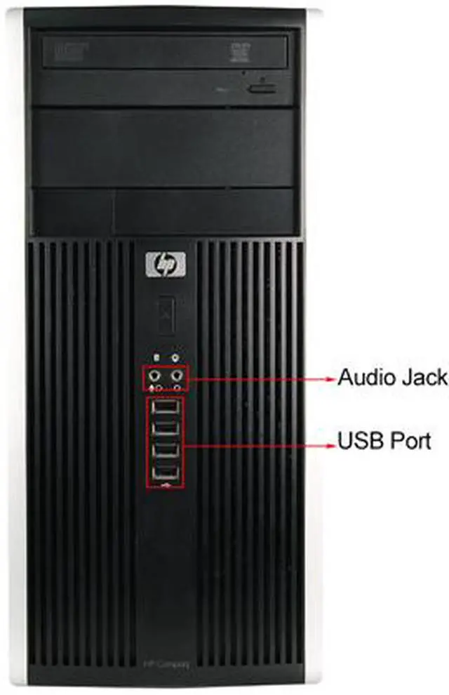 Refurbished: HP Desktop Computer 6000 PRO Intel Core 2 Duo E8400 8GB ...
