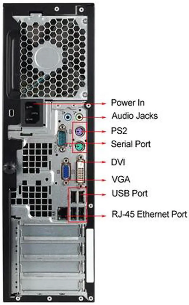 Refurbished: HP Desktop Computer Pro 4300 Intel Core i3-2100 4GB DDR3 ...