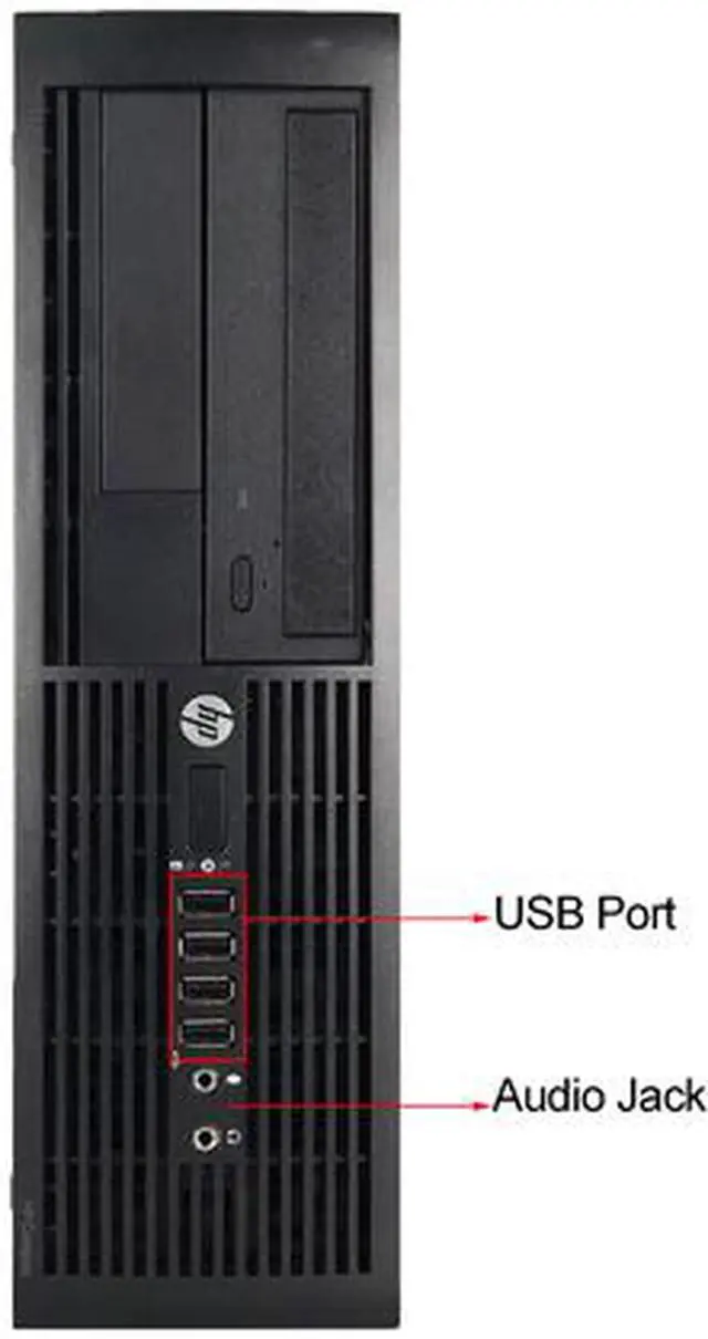 Refurbished: HP Desktop Computer Pro 4300 + Dual 19" LCD (Brand May ...