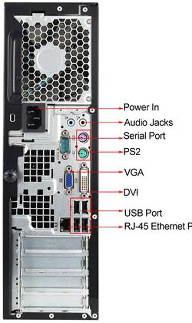 Refurbished: HP Desktop Computer Pro 4300 Intel Core i3-3220 4GB DDR3 ...
