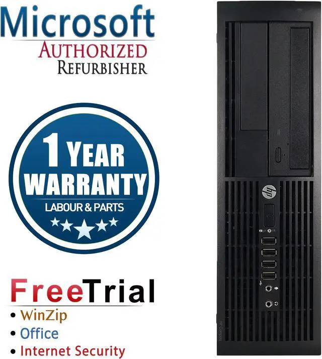 Refurbished: HP Desktop Computer Pro 4000 Pro-SFF Intel Pentium E5800 ...