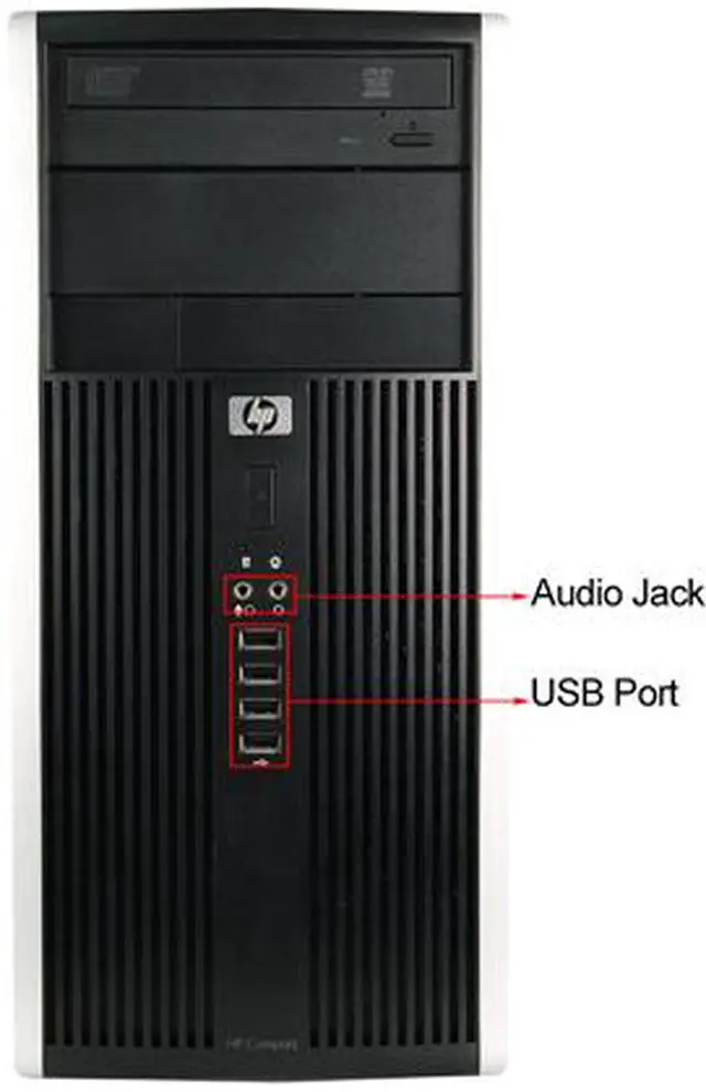Refurbished: HP Desktop Computer 6200 Pro-Tower Intel Core i3-2100 4GB ...