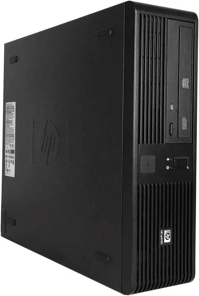Refurbished: HP Desktop Computer RP5700-SFF Intel Core 2 Duo E6400 4GB ...