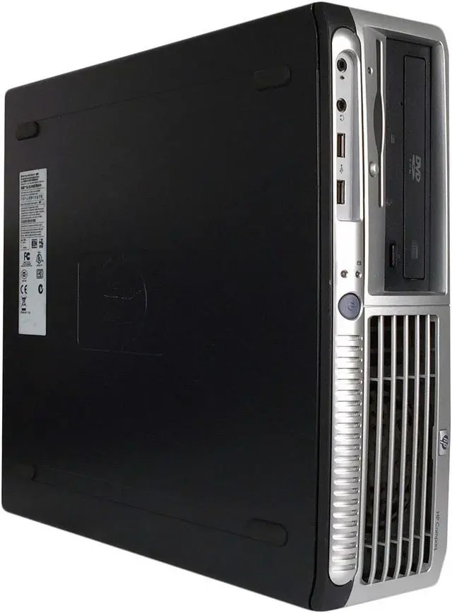 Refurbished: HP Desktop Computer DC7700-SFF Intel Core 2 Duo E6300 4GB ...
