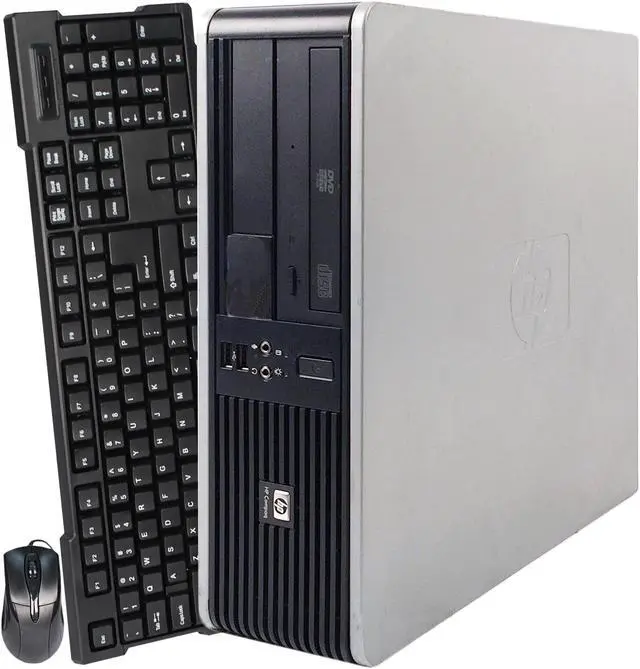 Refurbished: HP Desktop Computer DC5800-SFF Intel Core 2 Duo E8400 2GB ...