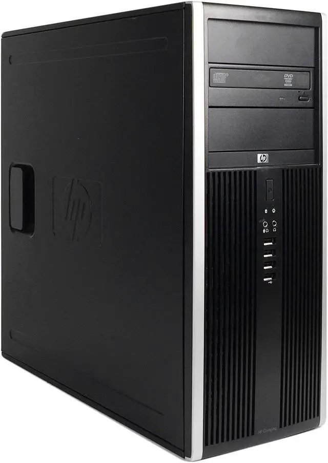 Refurbished: HP Desktop Computer Elite 8000-Tower Intel Core 2 Duo ...