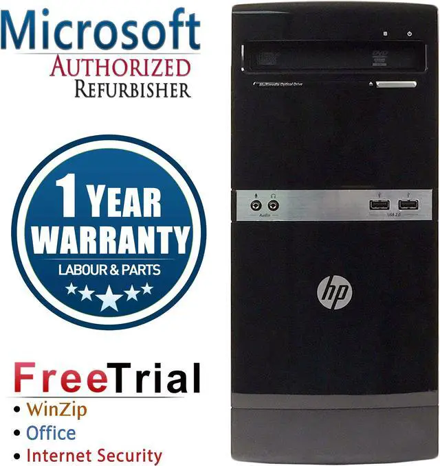 Refurbished: Refurbished HP Compaq 500B Tower Intel Pentium E5300 2.6G ...