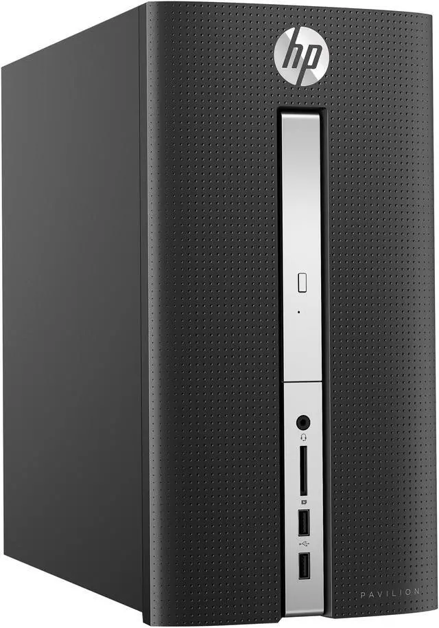 HP Desktop Computer Pavilion 510-p010 Intel Core i3-6100T 8GB DDR4 1TB ...