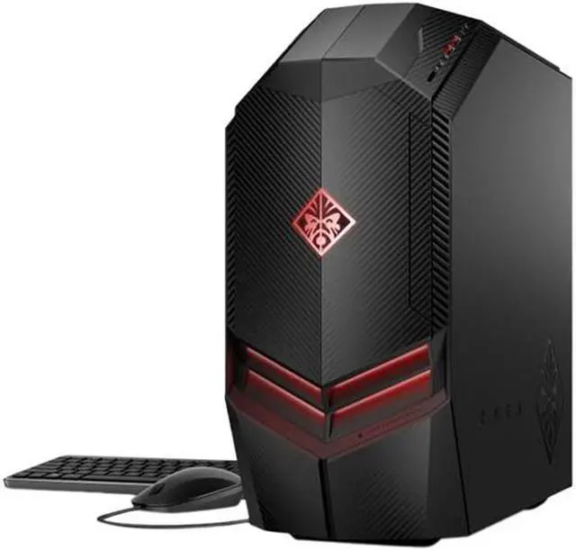HP Desktop Computer Omen 880-030 AMD Ryzen 7 1700 16GB DDR4 1TB HDD ...