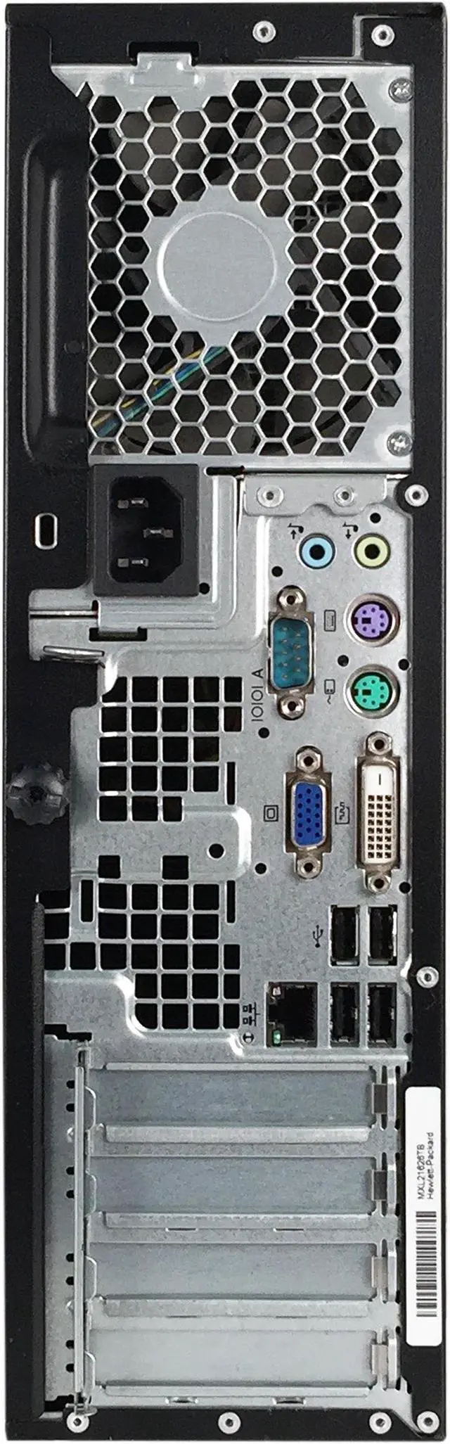 Refurbished: Refurbished HP Compaq 4000 Pro SFF Desktop + 17" LCD ...