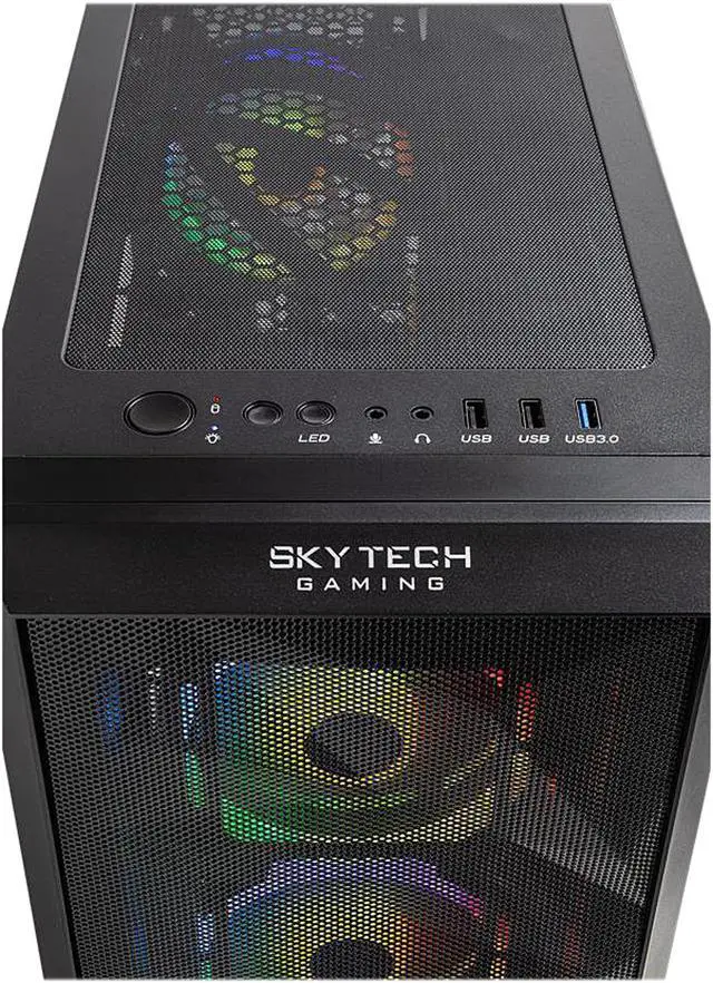 Refurbished: Skytech Chronos Mini Gaming Computer PC Desktop - Ryzen 7 ...