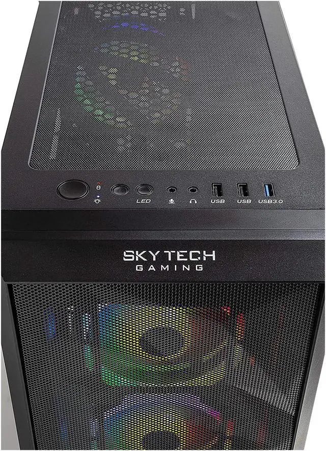 Skytech Chronos Gaming PC Desktop AMD Ryzen 7 3700X 8-Core 3.60GHz ...