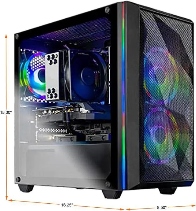 Refurbished: Skytech Chronos Mini Gaming Computer PC Desktop - Intel ...