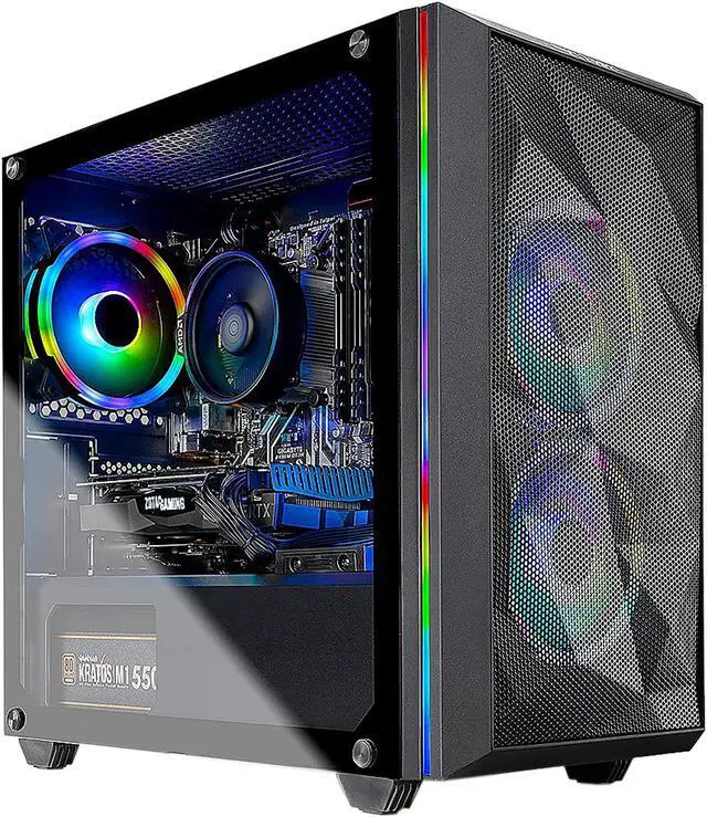 Refurbished: Skytech Gaming Desktop Chronos Mini AMD Ryzen 3 3100 8GB ...