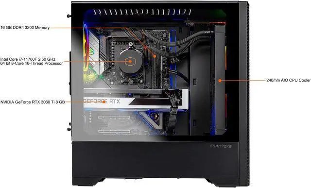 Refurbished: Skytech Gaming Desktop Blaze 3.0 ST-BLAZE3B-0312-CO-R2 ...
