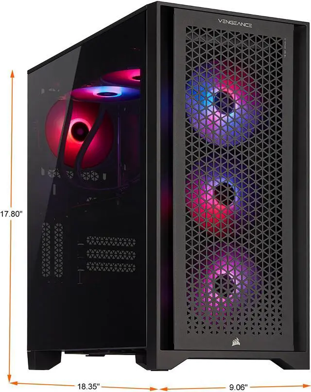 Corsair Gaming Desktop VENGEANCE i7200 Intel Core i7-11700 16GB DDR4 1 ...