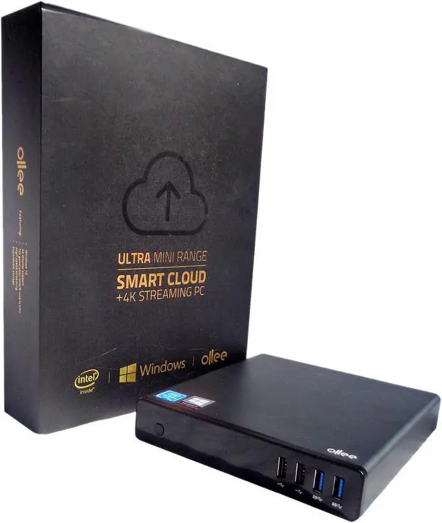 Ollee Ultra Mini Smart Cloud PC MAPMG128 Celeron N3350 (up to 2.4 GHz ...