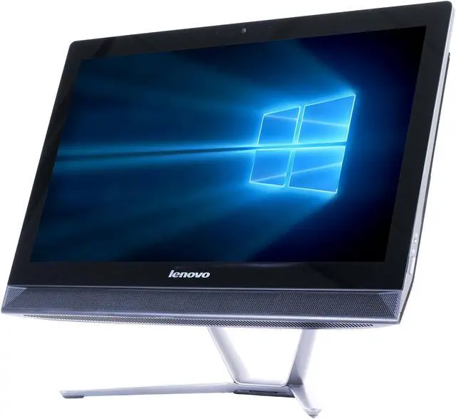 Refurbished: Lenovo C40-05 All-In-One PC, 21.5" LCD, AMD A6-6310 1.8GHz ...